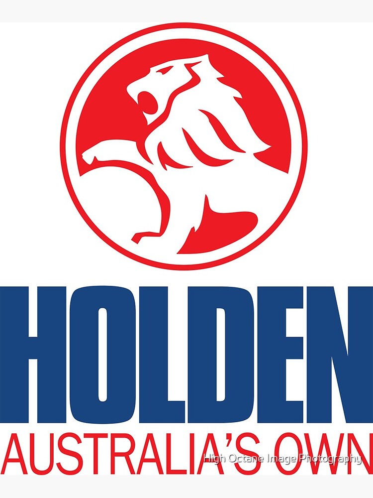 "Holden - Australia's own ( round logo ) " Photographic Print for Sale ...