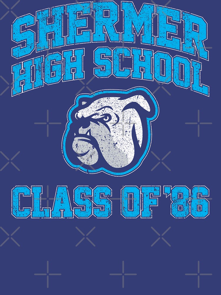 "Shermer High School Class of 86 (Ferris Bueller)" T-shirt for Sale by ...