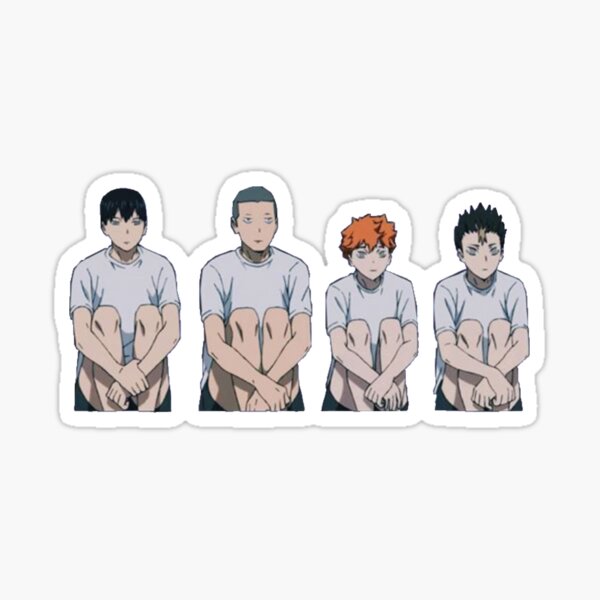 "Haikyuu Sticker" Sticker for Sale by yuennbunn | Redbubble