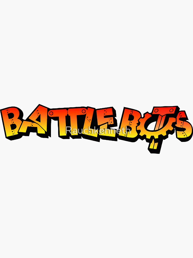 Battlebots Sticker For Sale By Rauchkenneth Redbubble 