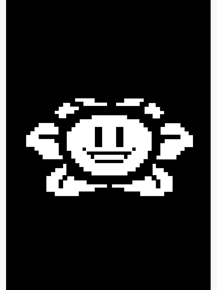 "Undertale - Flowey the Flower - smiling" Spiral Notebook for Sale by ...