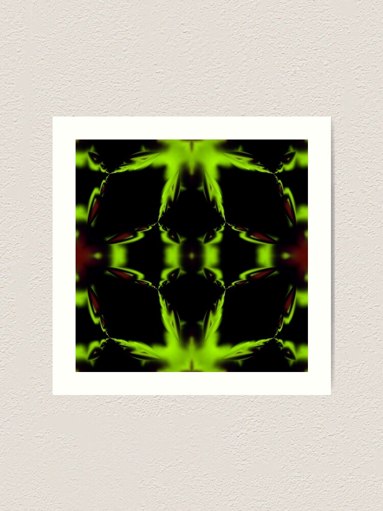 "Green distortion" Art Print for Sale by greentiger1 | Redbubble