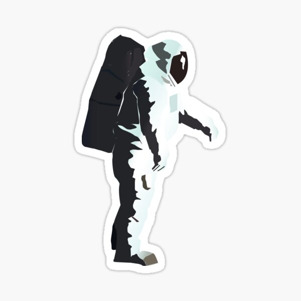 "Spaceman" Sticker for Sale by Designs-Rabbit | Redbubble