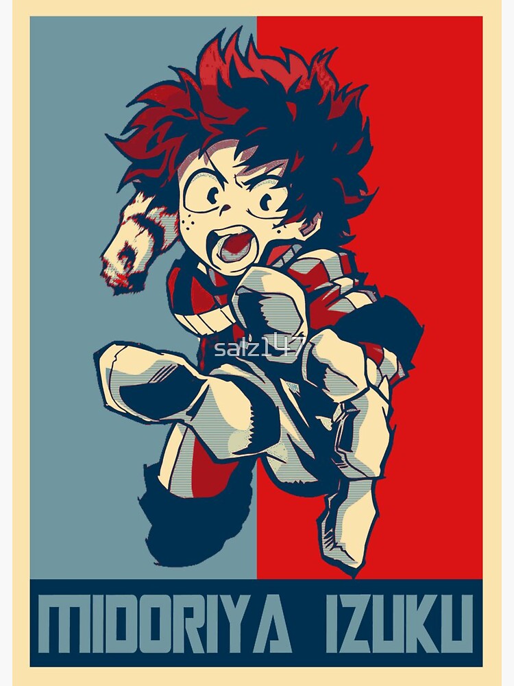 "deku " Sticker for Sale by salz147 | Redbubble