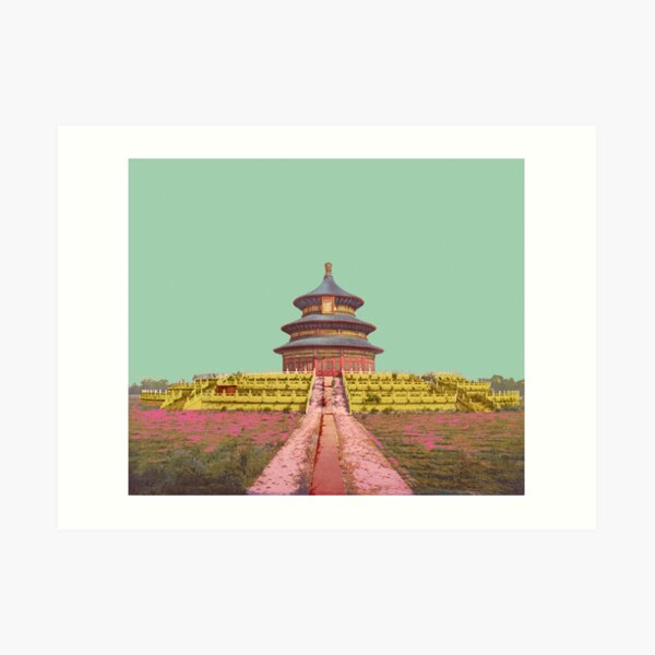 "aesthetic view of Beijing temple of heaven, aesthetic collage, great ...