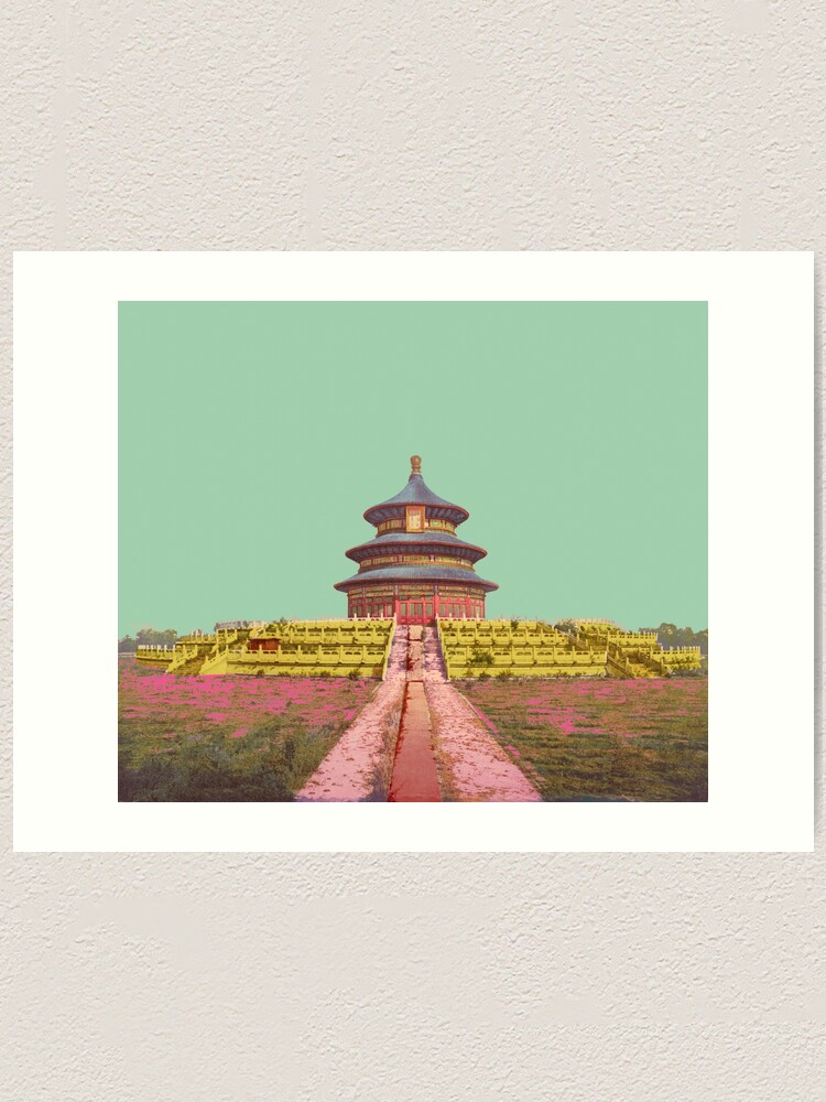 "aesthetic view of Beijing temple of heaven, aesthetic collage, great ...