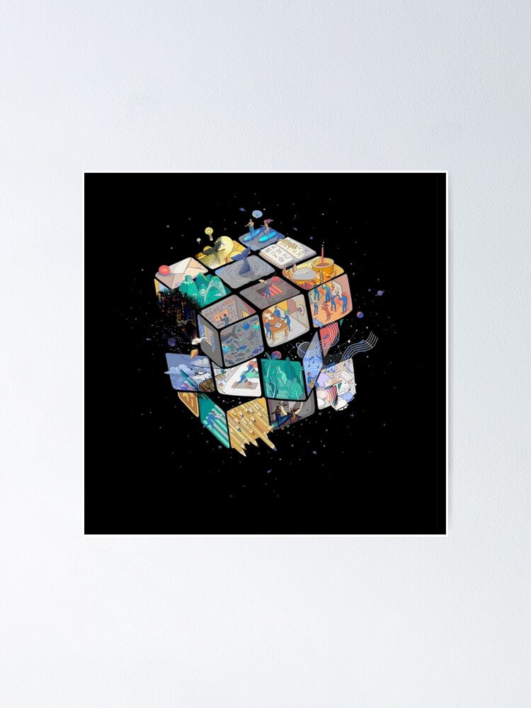 "cube" Poster by brandy-01 | Redbubble
