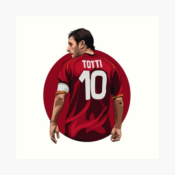 "TOTTI" Art Print by siddick49 | Redbubble