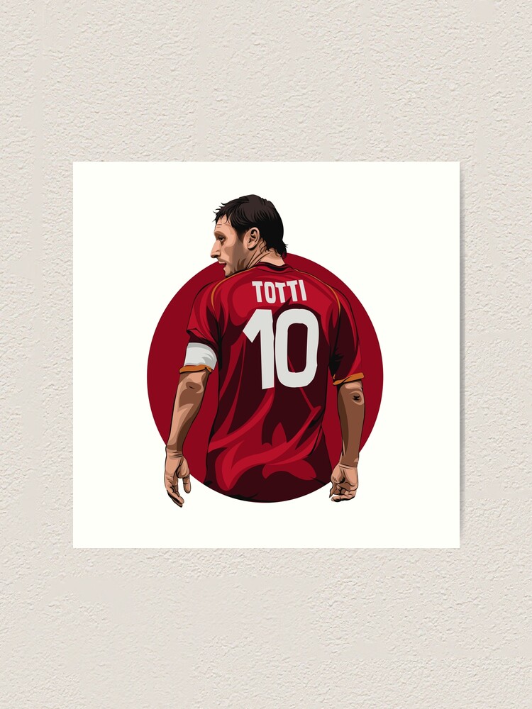 "TOTTI" Art Print by siddick49 | Redbubble
