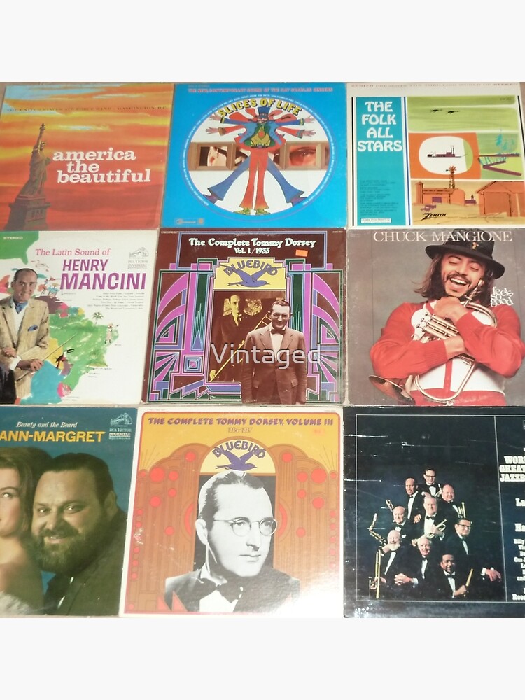 "Vintage Records Collection 1D" Poster for Sale by Vintaged | Redbubble