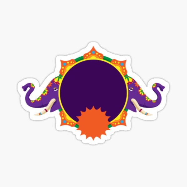 "Elephant logo" Sticker for Sale by sgdfoigbhfo052 | Redbubble