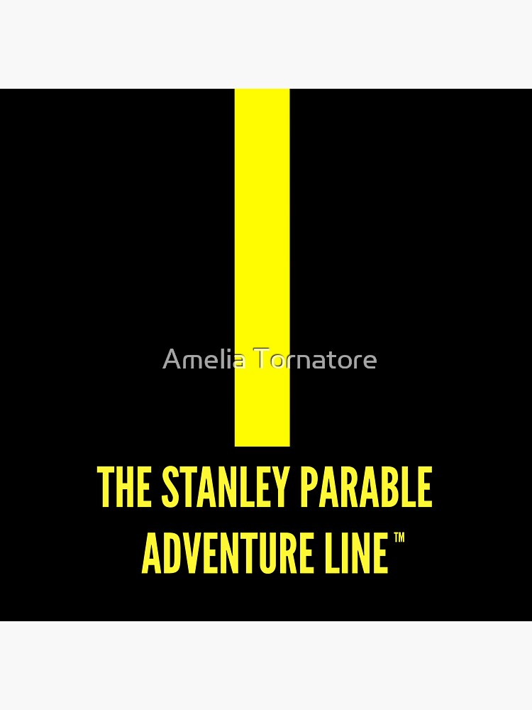 "The Stanley Parable Adventure Line™" Sticker for Sale by ...