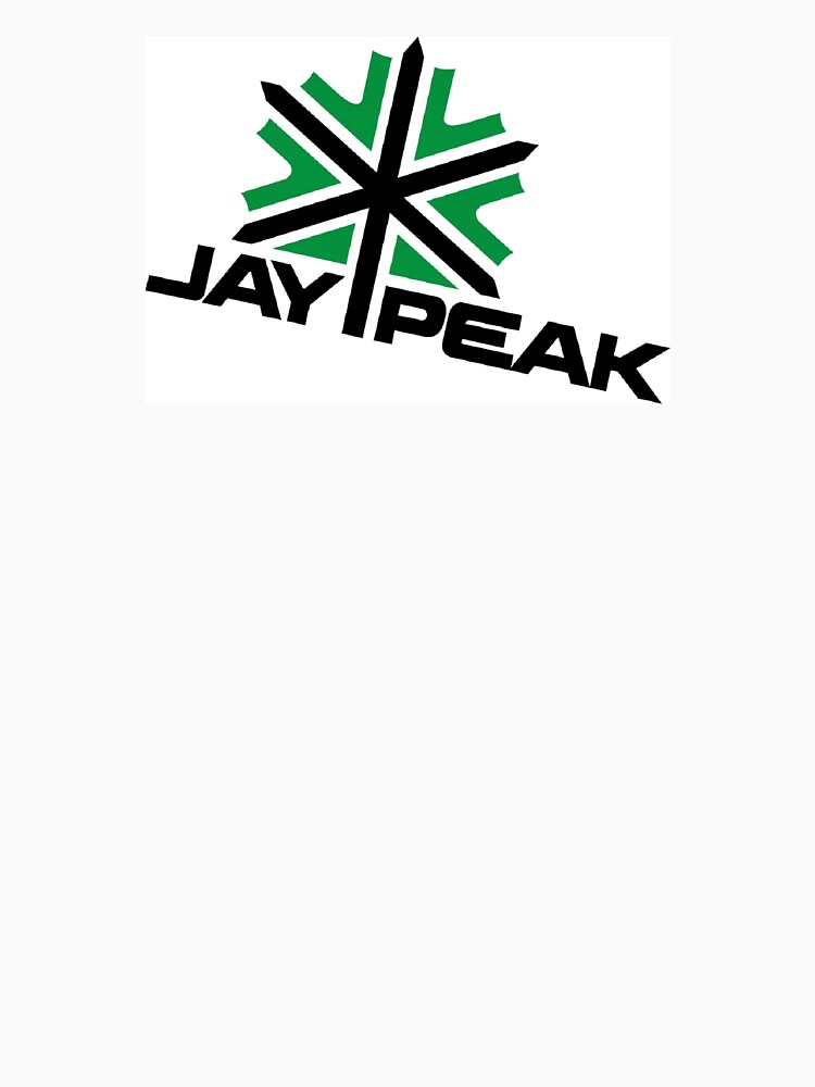 "Jay Peak Retro Logo" T-shirt for Sale by chrisfrewin | Redbubble | jay ...