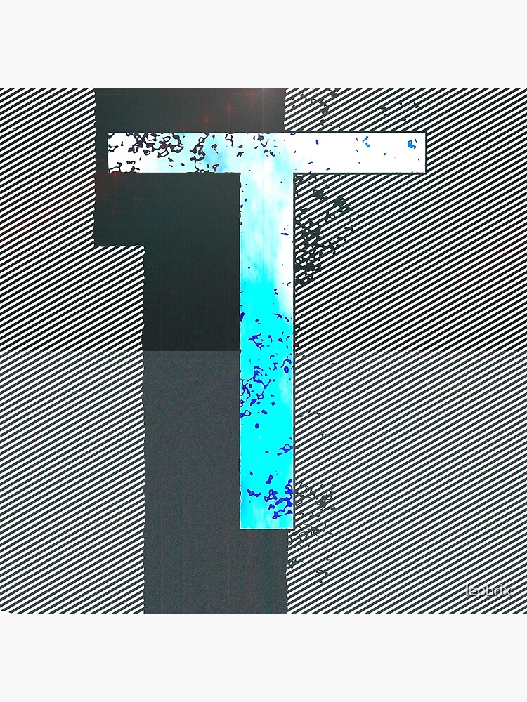Lámina fotográfica «Letra mayúscula T» de leobrix | Redbubble