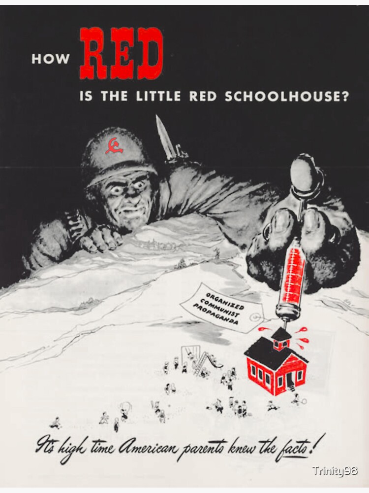 "How Red Is The Little Red School House" Sticker for Sale by Trinity98 ...