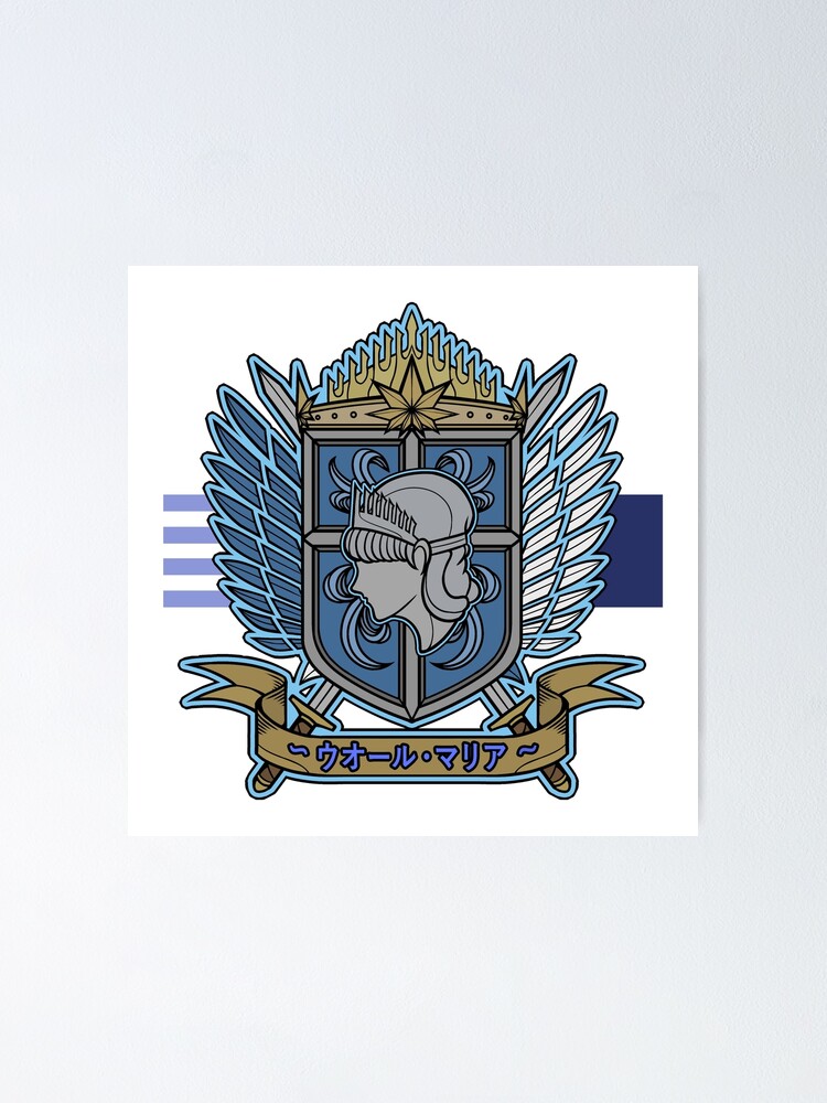 "Wall maria" Poster by KyodanJr | Redbubble