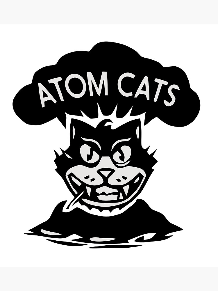 "Atom Cats" Poster for Sale by Jesse-Pants | Redbubble
