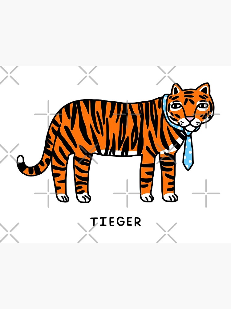 "Tieger" Poster by obinsun | Redbubble