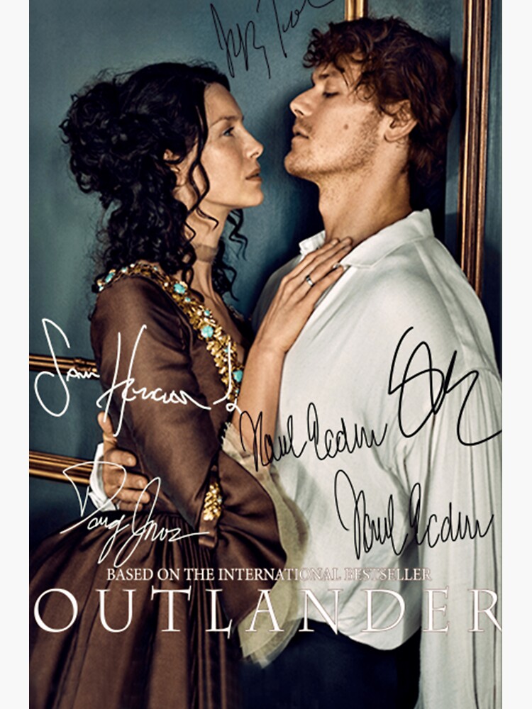 "Outlander Signature" Sticker for Sale by MelodyMontana | Redbubble