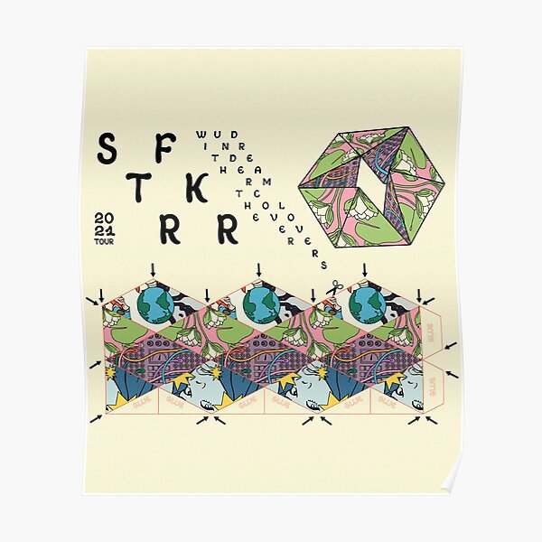 "STRFKR" Poster by anisaprillia48 | Redbubble