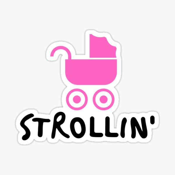 "Strollin" Sticker for Sale by Zookla | Redbubble