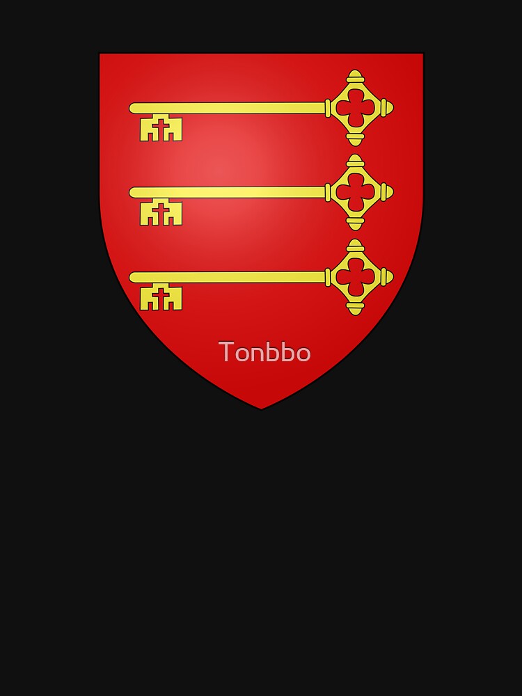 "Coat of Arms of Avignon, France" T-shirt for Sale by Tonbbo ...