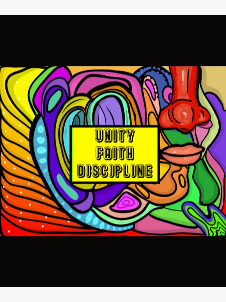"Quaid E Azam unity faith discipline" Poster by KamillotLarkine | Redbubble