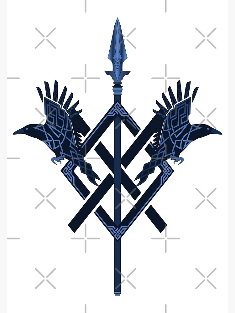 "Gungnir" Poster for Sale by IceColdInd | Redbubble