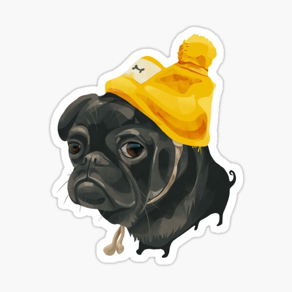 "Cute doggo " Sticker by artabhishek | Redbubble