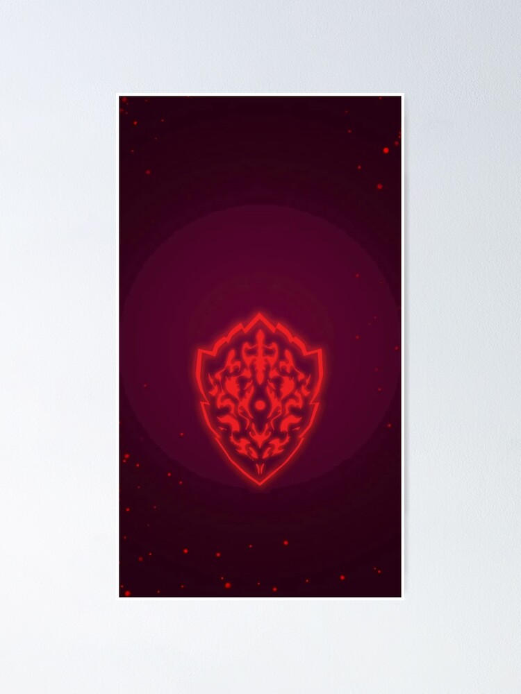 Póster «Símbolo del escudo de TROTSH» de elaxsuchdqa | Redbubble