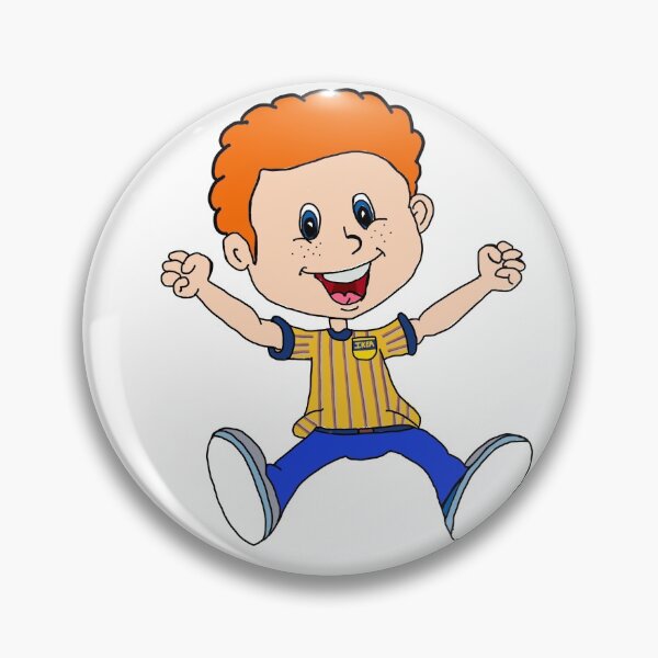 "Ikea Employee Design" Pin for Sale by John Schaefer | Redbubble
