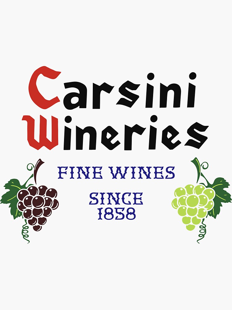 "Carsini" Sticker for Sale by TheGenesisArk | Redbubble