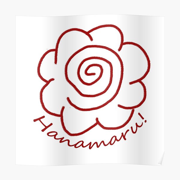 "Hanamaru!" Poster for Sale by NouveauNihon | Redbubble