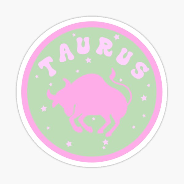 "Taurus Logo" Sticker by solarsquidd | Redbubble