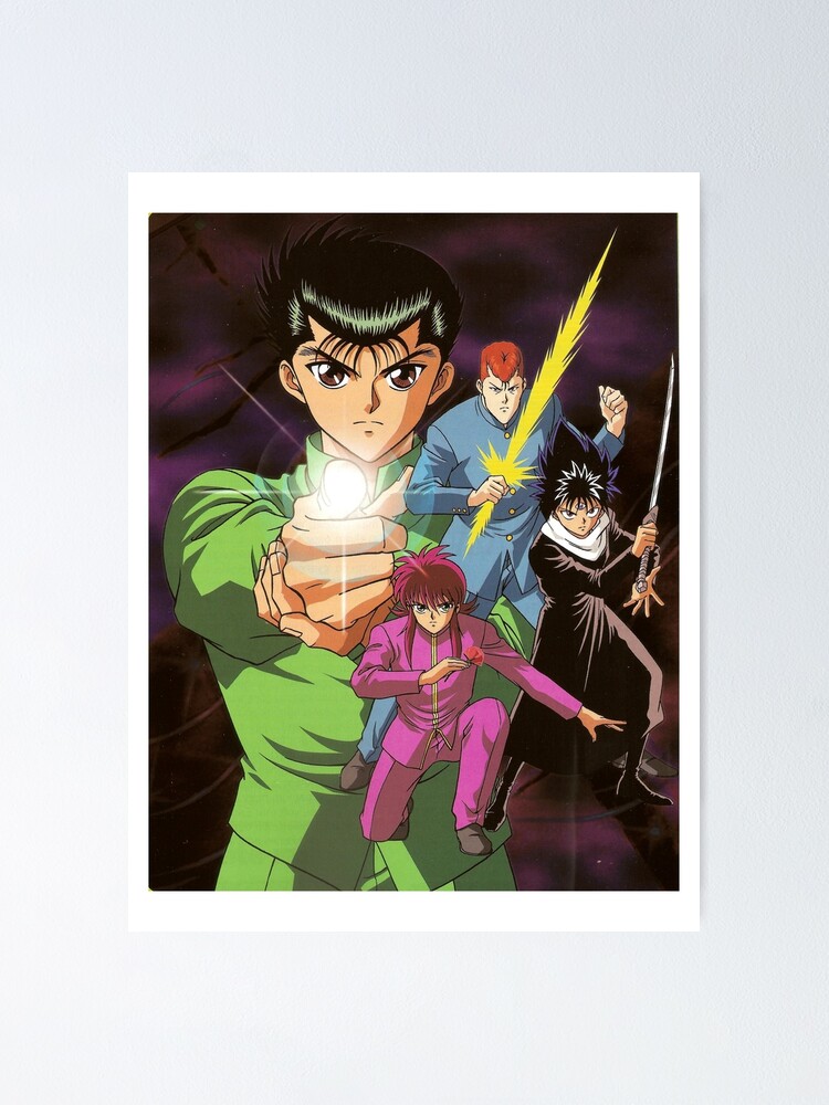 "Urameshi Team - Yu Yu Hakusho" Poster for Sale by hellusinatien ...
