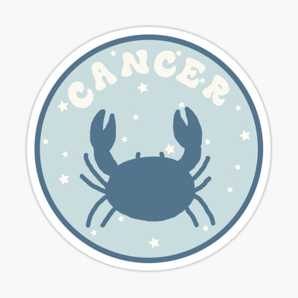 "Cancer Logo" Sticker by solarsquidd | Redbubble