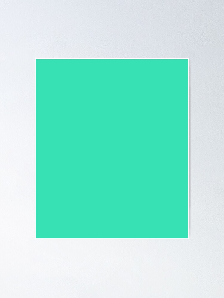 "Pure Green Color" Poster by ColorByAli | Redbubble