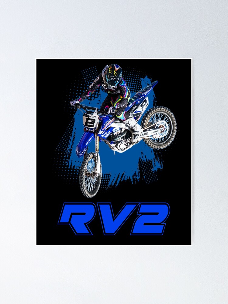 "Ryan RV2 Villopoto motocross Dirt bike Champion 2 Gift Design 2021 ...