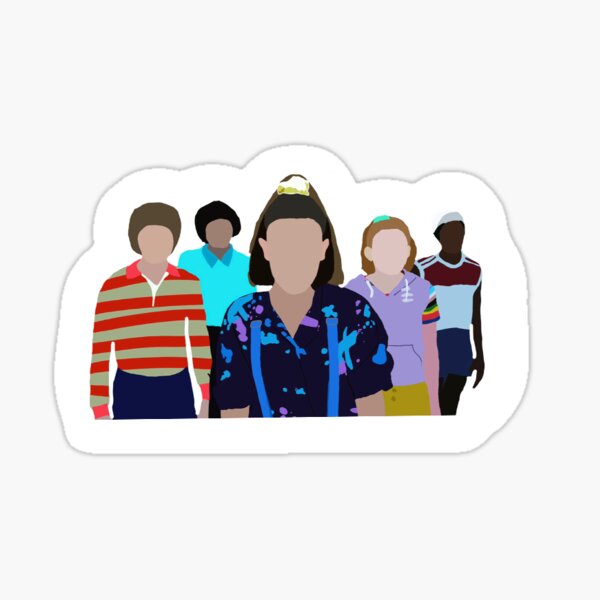 "Stranger Things 3" Sticker for Sale by designsbyabbey4 | Redbubble