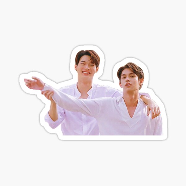 "Sarawat and Tine at concert waving" Sticker by Sharmim1912 | Redbubble