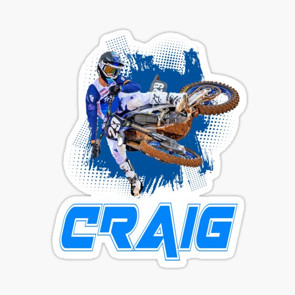 "Christian CC29 Craig motocross Dirt bike Champion 29 Gift Design 2021 ...