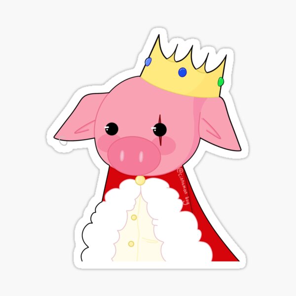 "technoblade" Sticker by cinnamon-bug | Redbubble