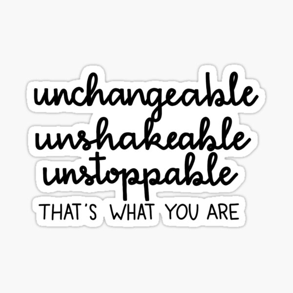 Unshakeable Gifts & Merchandise | Redbubble