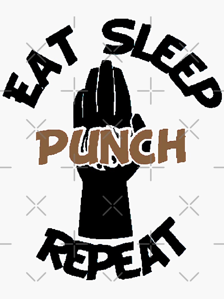 "DND Monk, Eat Sleep and Rage" Sticker by KelinRose | Redbubble