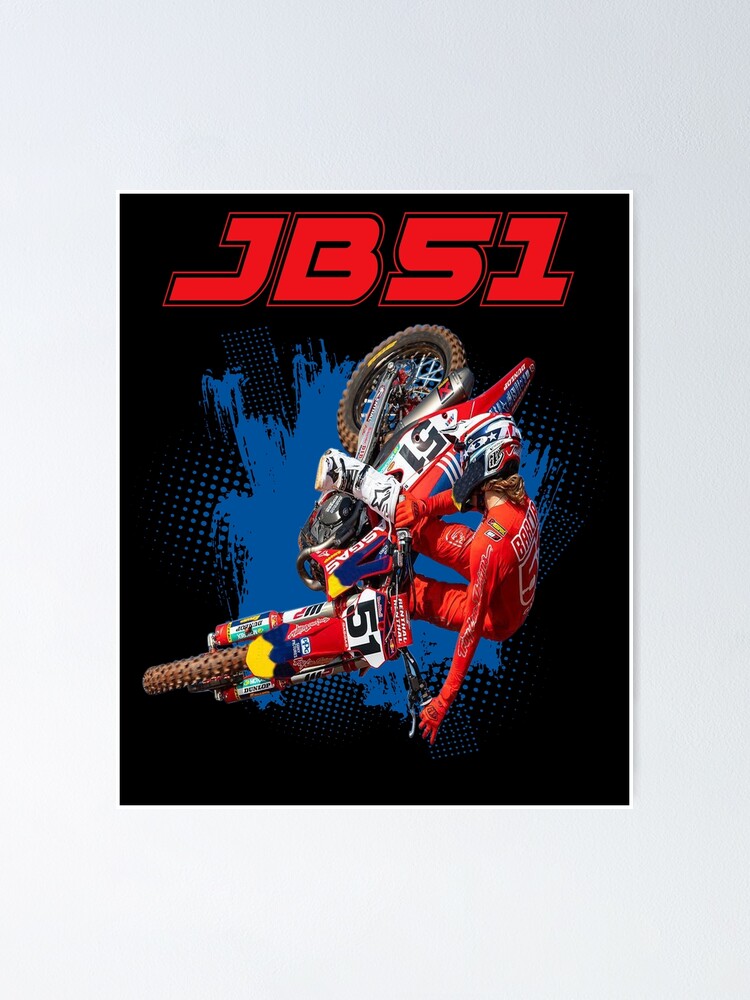 "Justin JB51 Barcia motocross Dirt bike Champion 51 Gift Design 2021 ...