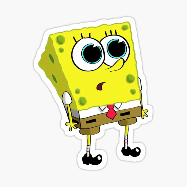 "Spongebob Meme stickers" Sticker for Sale by BastoosDesign | Redbubble