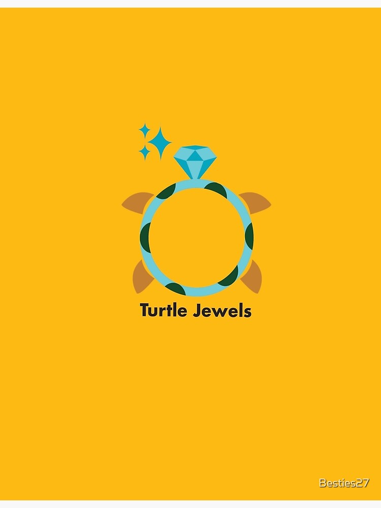 "turtle jewels" Poster by Besties27 | Redbubble