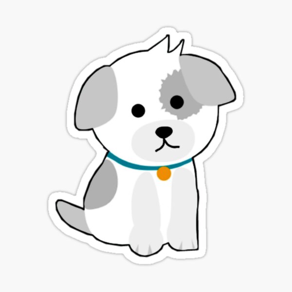 "Cute Dog for Dog Parents " Sticker by MariaMaaz | Redbubble