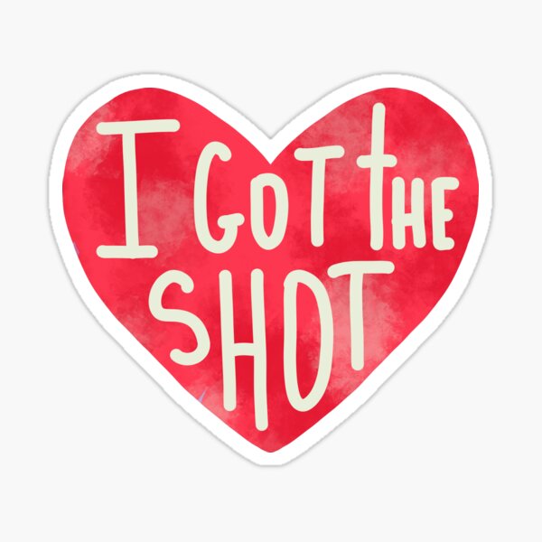 " I Got My Shot sticker i got vaccinated for bumper car, for vaccinated ...