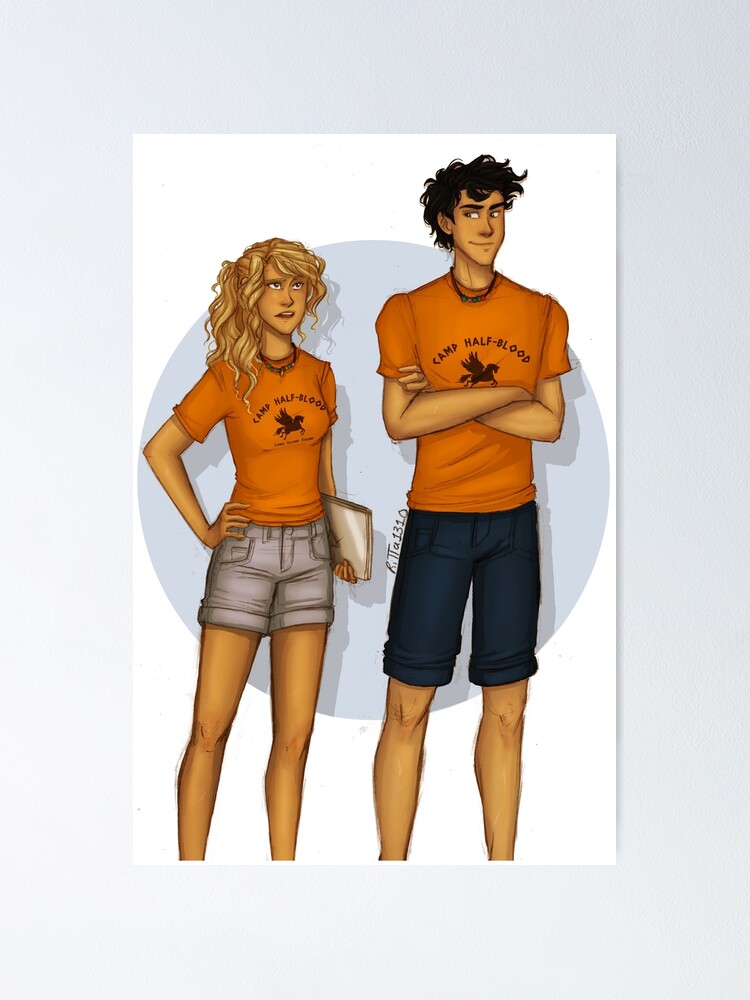 "Percy and Annabeth" Poster for Sale by ritta1310 | Redbubble